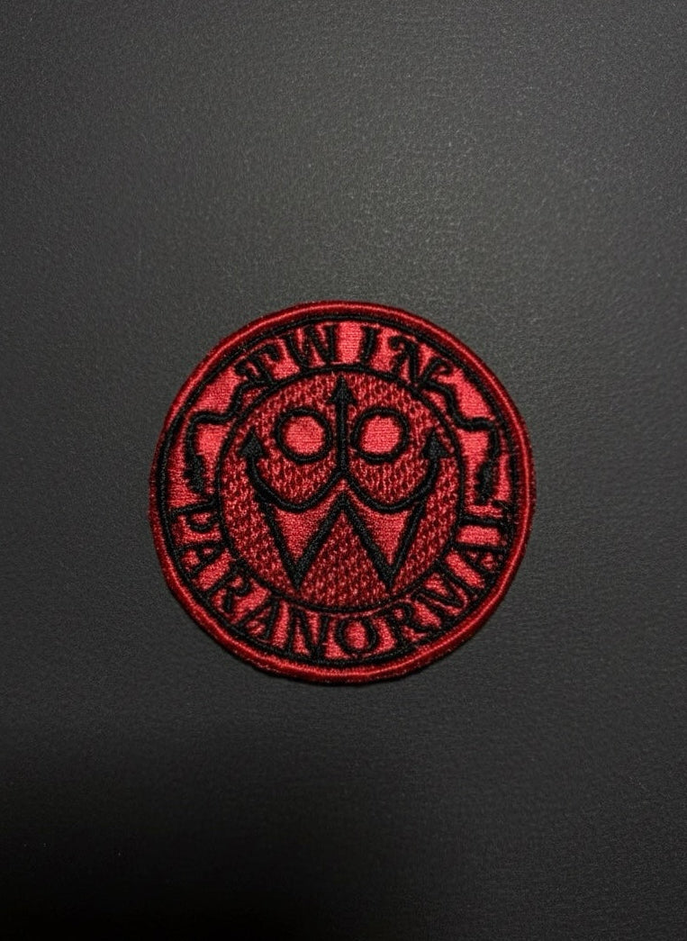 "I am fearless" TP Sigil patch🖤 – Twin Paranormal Shop